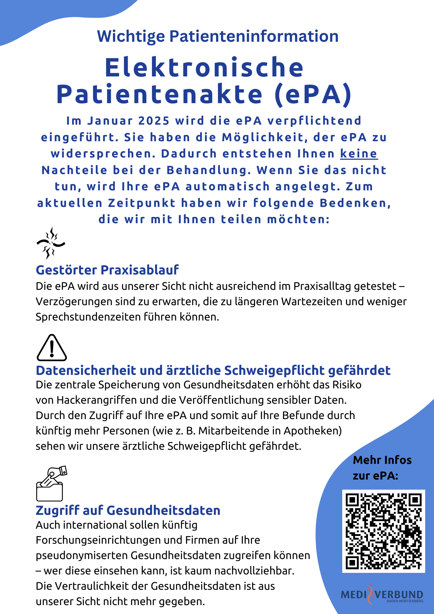 Elektronische Patientenakte (ePA) - MEDIVERBUND